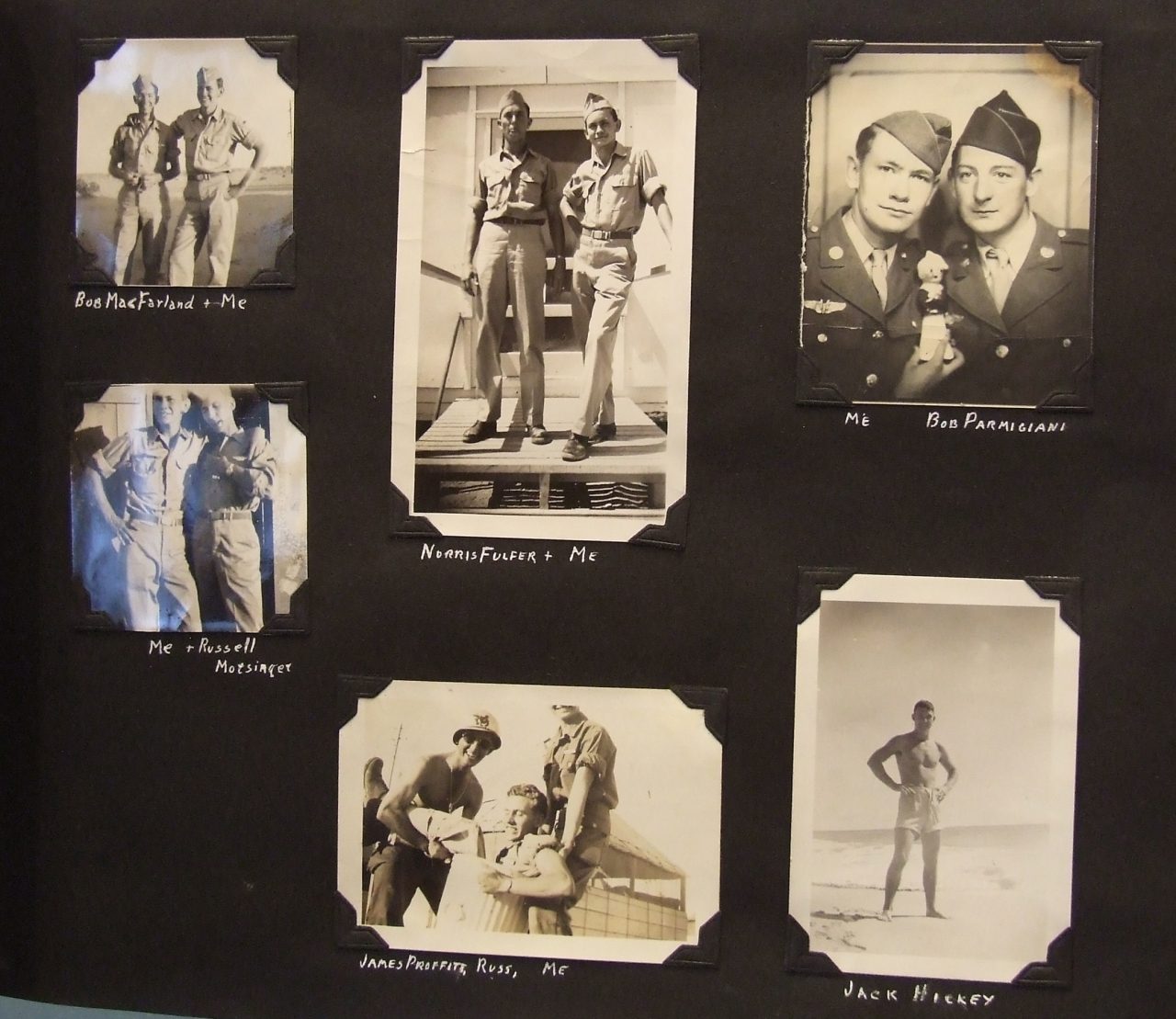 WW2 Photo Scrapbook - LaFara Family