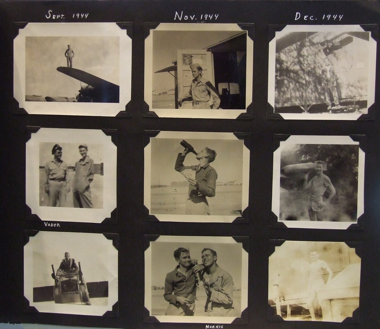 WW2 Photo Scrapbook - LaFara Family