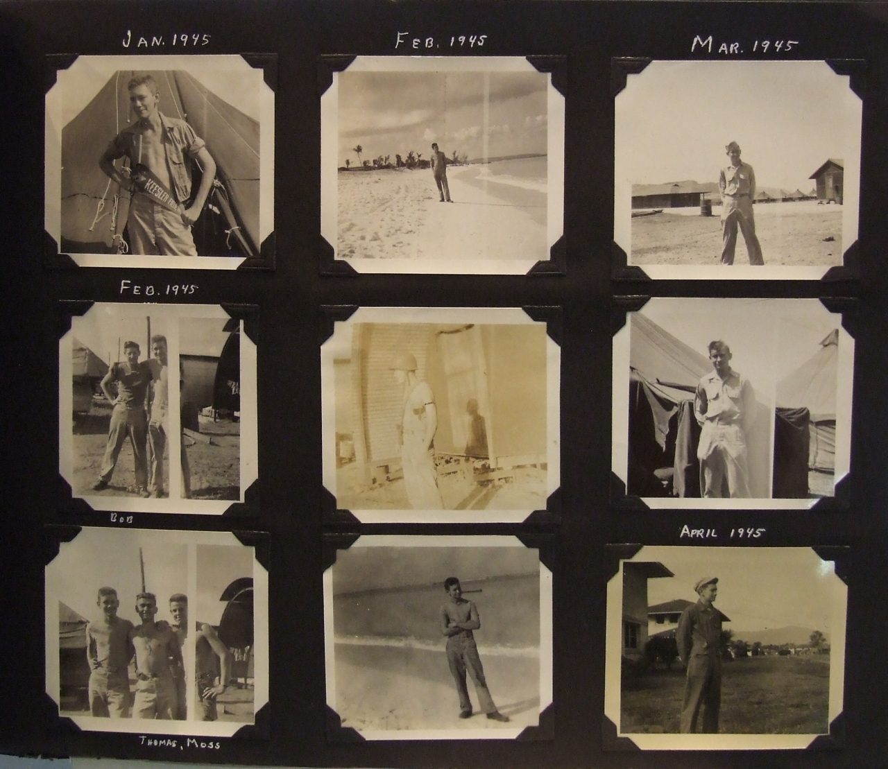 WW2 Photo Scrapbook - LaFara Family