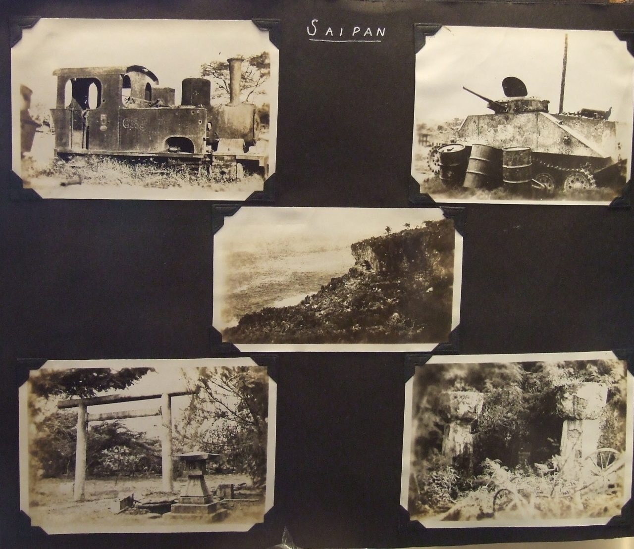 WW2 Photo Scrapbook - LaFara Family